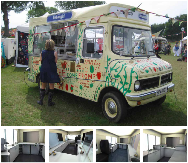 Kenwood + De’Longhi // Ice cream Van | emmajonesdesigns//